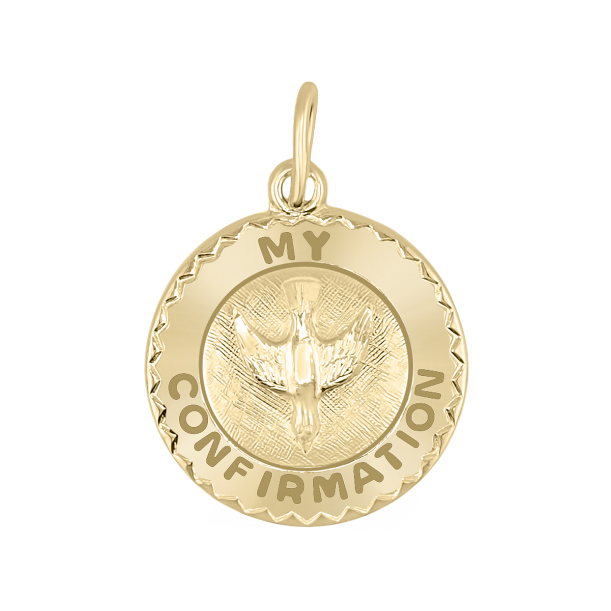 Gold-Filled Round Confirmation Medallion (18.10 mm) – ITI NYC